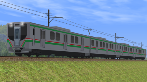 RailSimプラグイン「【MFM】E721系・E129系・HB-E210系」
