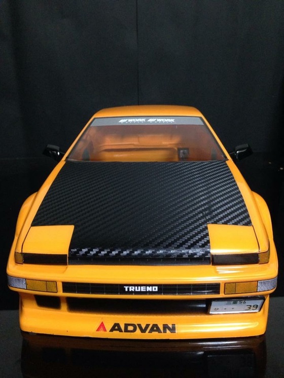 TOM ART MODELLING FACTORY 1/10 HPI AE86ボディ(ご依頼品)