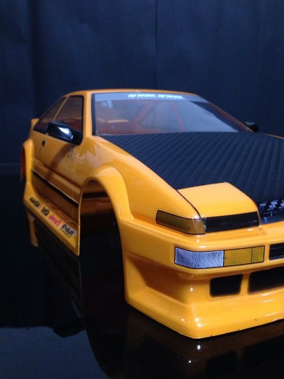 TOM ART MODELLING FACTORY 1/10 HPI AE86ボディ(ご依頼品)