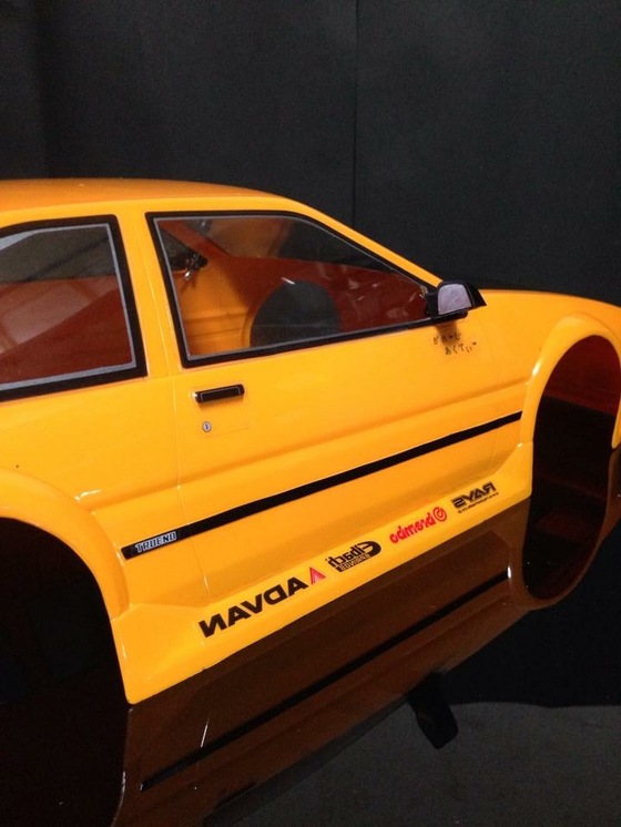 TOM ART MODELLING FACTORY 1/10 HPI AE86ボディ(ご依頼品)