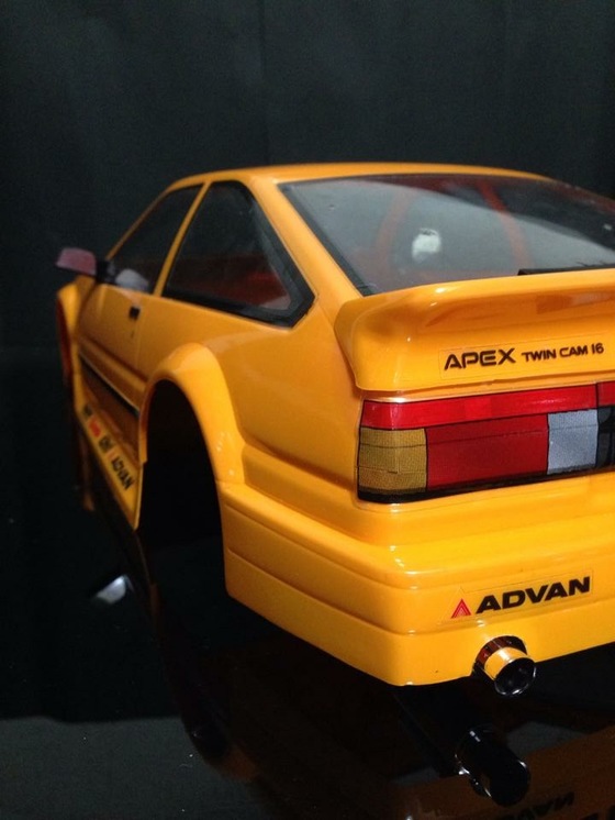 TOM ART MODELLING FACTORY 1/10 HPI AE86ボディ(ご依頼品)