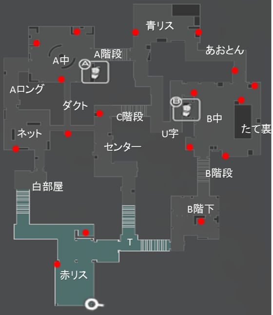 秘密の妖精の園[sf2] map